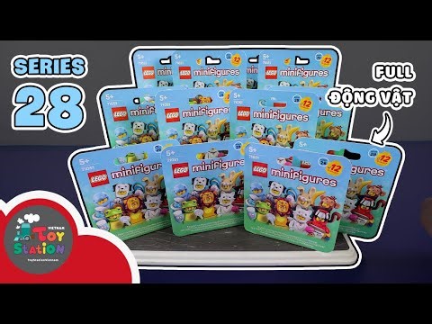 Mình quay lại với LEGO Minifigures vì Series 28 này trọn bộ thú mới 2026 ToyStation 1010