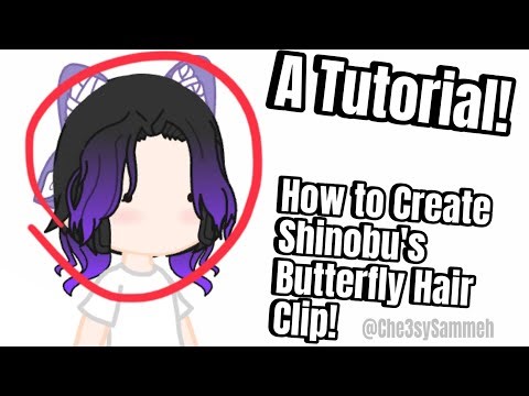 How to Create Shinobu’s Butterfly Hair Clip!