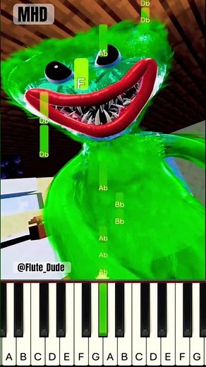 POPPY WANTS THE GOLD @Flute_Dude - Piano Tutorial