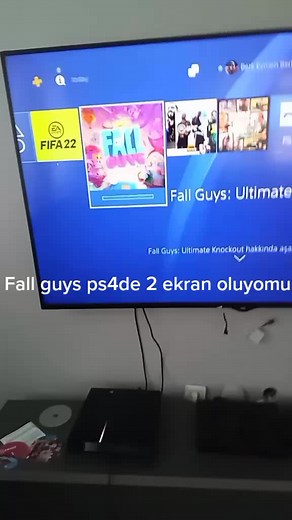 Cómo jugar Fall Guys en pantalla dividida en PS4 con 2 mandos