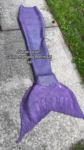 Color Changing Mermaid Tail Transformation