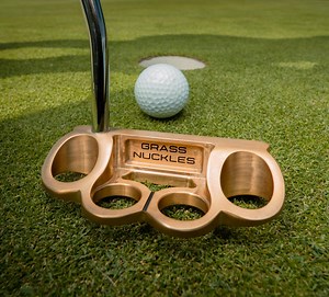 Grass Nuckles Mallet Putter With Head Cover - Etsy