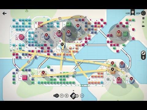 Mini Motorways Weekly Challenge - Lisbon 25th Jan 2026 - Score 4383 - Top 1%