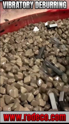 Vibratory Deburring Process - Rodeco - Sanford NC - Contract Finishing