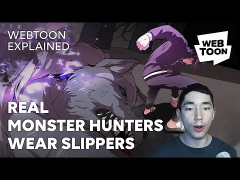 REAL MONSTER HUNTERS WEAR SLIPPERS | Advanced Player of the Tutorial Tower ft. TerryTV | WEBTOON