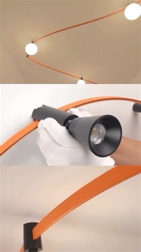 LED Lighting Store on Instagram: "Our NEW bendable LED track lighting system. The rail can be manually curved, bent, and shaped into soft waves, complete circles, or S-bends so you can create custom styles and magnetically snap in any combination of efficient LED lights you choose."