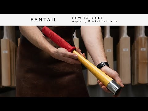 How To Guide - Applying Cricket Bat Grips