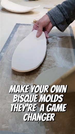 TANIA L BIRCH RUSTAGE on Instagram: "Make your own Bisque Molds, it really is a game changer. It absorbs moisture for even drying, it doesn't stick therefore easy release. And keeps its shape. Total Game Changer. #Pottery #Bisqueware # #Bisquemolds Looking for more Tips like this? Check out my '160+ Pottery Hacks you wish you knew sooner'. Printables & Videos. Don't miss out: Type HACKS in comments"