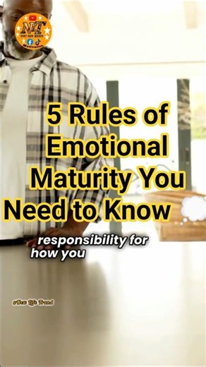 Emotional Maturity 101: Master Your Feelings, Master Your Life