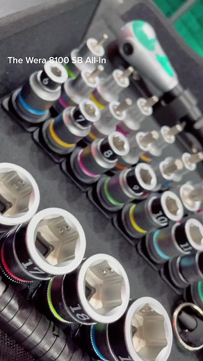 Wera 8100 SB All-In Zyklop Speed Socket Set at Epictools