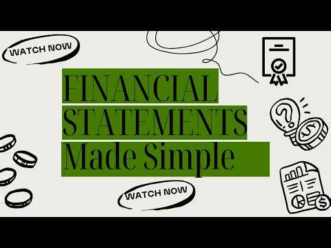 Accounting 101 | Financial Statements Made Simple