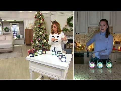 Bell & Howell Set of 4 Torch Handy Lantern and Flashlight on QVC