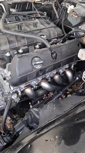 Got Headers in and on the the Box Chevy 💪🏾 #LS #lsswaptheworld #chevy #mechanic #lsswap #lt1 | Davares Harris