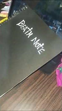 How to Make Your Own Death Note (DIY Project Tutorial) #sapnaartworld