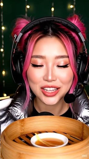 GIANT SOUP DUMPLING BURST! 🥟😳 Silky Broth ASMR Slurps & Chewy Bites! 🤤✨ #asmr #mukbang #shorts