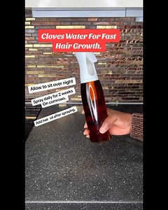 DIY Clove Water for Faster Hair Growth #hairspray #fypシ゚viralシ2025 #facebookreels #hairtreatment #alopecia #HairCare | ThatgirlTreasure