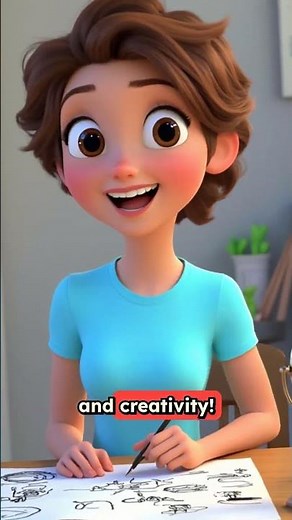 🪞Day 21 Mirror Drawing Challenge – Can You Draw Without Looking? #yourjoylab#simplejoys#motivation