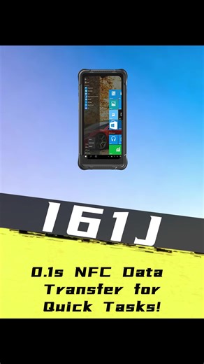 I61J Rugged Handheld PC: Anti-Scratch Gorilla Glass Screen! Gorilla Glass 5 screen resists scratches from metal tools/rocks—no screen protector needed. 10-point touch works with gloves, optional 2D module scans barcodes. 4G full netcom, GPS/Glonass, IP65 waterproof—scratch-proof for rough work!#GorillaGlass5 #AntiScratchScreen #NoScreenProtector