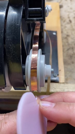 Let’s foil this peony using my Glastar foiling machine. Out of all the foiling tools, this one is my favorite because it helps me mindlessly foil and crimp without worrying about centering my glass. This piece will be in my update Thursday Aug 11th at 6pm est. www.deadendglass.com ....#stainedglass #process #foiling #art #artist #handmade #shopsmall #supportsmallbusiness #beautiful #pink #peony #gift #decor #fyp #reels #copper #foil #behindthescenes #howitsmade | Dead End Glass