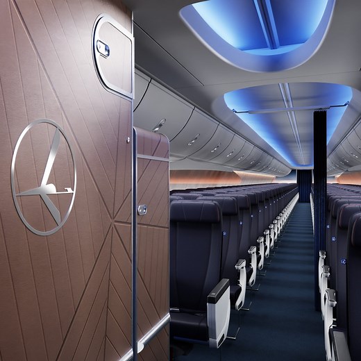 40K views · 391 reactions | What will the new interiors of LOT's aircraft look like? Modern seats, enhanced in-flight service, WiFi, and much more. In the latest "Let's Fly" episode Tomasz Misiak, Deputy Director of Product Development and Customer Experience, talks about the changes which will enhance our comfort of travel. Premiere tonight at 6 PM (CET)! Link in the comments below. | LOT Polish Airlines | Facebook