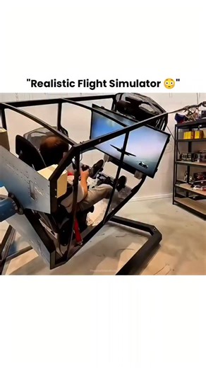 Theviralblendhub on Instagram: "This isn't a game - it's as close to flying as you can get without leaving the ground. A realistic flight simulator recreates everything pilots feel in the cockpit. The controls respond like a real aircraft. The visuals match real-world airports, weather, and terrain. Wind turbulence shakes the cabin. Clouds reduce visibility. Every decision matters. These simulators are used to train pilots for emergencies that are too dangerous to practice in the sky. Engine fai
