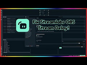 How to fix Streamlabs OBS Stream delay!