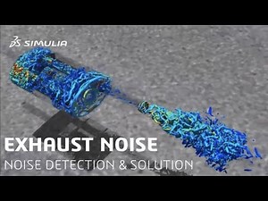 Exhaust and Muffler Noise Simulation | SIMULIA PowerACOUSTICS