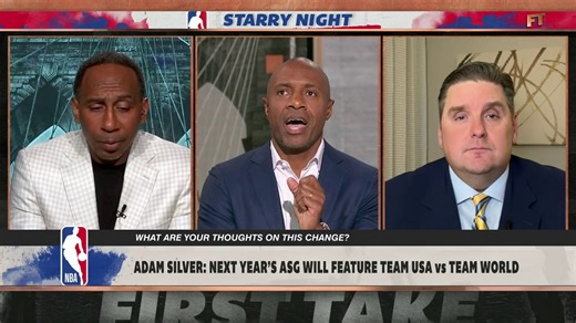 61K views · 624 reactions | "I don't think this is an attempt to try to fix [the All-Star Game], I think this is the solution." —Jay Williams on next year's NBA All-Star Game featuring Team USA vs. Team World | ESPN First Take | Facebook