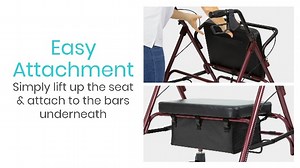 Watch Vive Rollator Seat Bag on Amazon Live