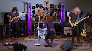 3.9K views · 48 reactions | Joyous Wolf is electric live. With an excellent lead guitarist, an intense frontman, a blues-infused bassist, and an outstanding drummer on a magnificent kit, they're a band to get into right now, while they're on the rise. Go to joyouswolf.com for tour dates and hear them for yourself #OffTheCuff. | Full Compass Systems | Facebook