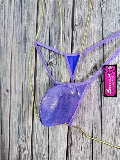 Jovanadesign 3 Pouch Sizes Bulge String Lilac Mystique Low Waist Pouch Underwear Swimwear Handmade in UK - Etsy UK