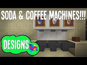 Minecraft: Coffee, Juice & Soda Machines!!! [Details]