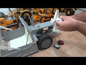 TEREX SCRAPER TS-14F TEST EJTCTOR R/C SCALE 1/10