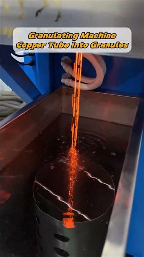 Copper Tube Granulator | Smooth, Uniform Copper Pellets with High Efficiency
