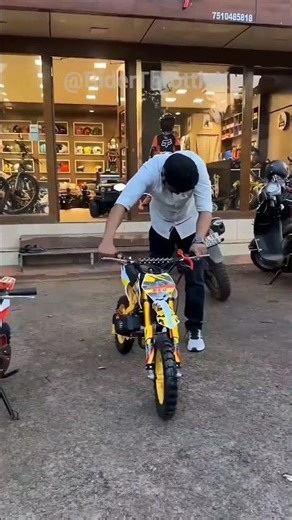 Mini Dirt Bike Stunts 🤯 #viral #shorts #stuntbike