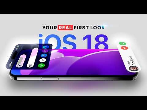 Here's a REAL first look at iOS 18 -- the biggest iPhone update ever.