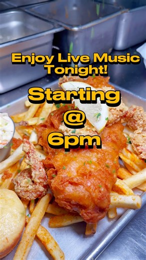 57 reactions · 4 comments | CATCH US TONIGHT❤️‍️ Open from 5pm to 10pm tonight and don’t miss out on Live Music starting at 6pm! We can’t wait to sea you! . . . #theflamingfish #catchus #seafoodnearme #comegetyousome #seafoodrestaurant #buffalove #buffalo #buffalofishfry #gethooked #stayhooked | The Flaming Fish | Facebook