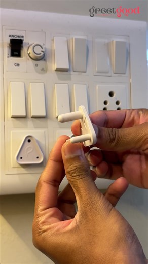 As parents, we can’t watch our kids every second. But we can make sure their environment is safe. 😇 Our Baby Socket Safety Covers keep curious hands away from danger, giving you one less thing to worry about. ➡️ Quick plug & play – install in 2 seconds. ➡️ Fits most Indian sockets (2-pin & 3-pin). ➡️ Strong, durable, and safe for daily use. Perfect for every home. Whether it’s your bedroom, kitchen, or nursery, keep your child safe everywhere. 🛍️ Shop yours here: https://greetgood.in/socket-co