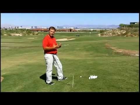 Ball Above Feet: Golf Shot