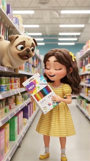 Pug Puppy's Coloring Time 🐶 Color Together #dog