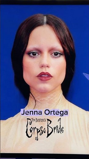 Jenna Ortega as corpse bride #jennaortega #corpsebride #art