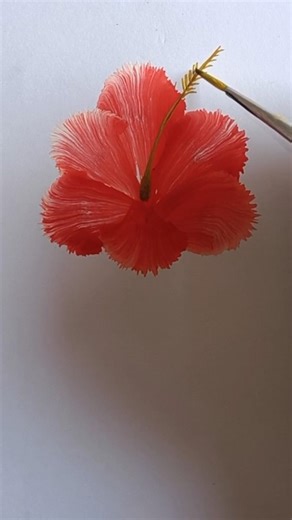 one stroke art✨🤍❤️✨ colour mixing paint @sagarsinghvlog_9 #art #painting #calmart #shortfeed #viral