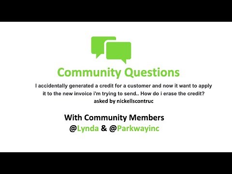 Remove an unwanted credit memo from a customer invoice QBO.