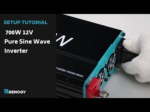 Renogy 700W 12V Pure Sine Wave Inverter