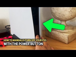 How to Manually Turn Off Your PS5 with the Power Button: Quick & Easy Guide!