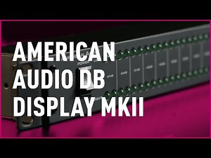 American Audio DB DISPLAY MKII Decibelmonitor Review | Bax Music