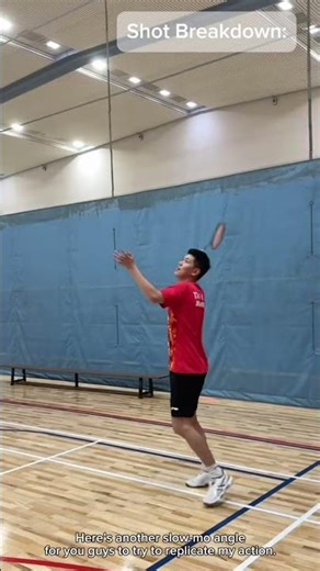 How to do perfect reverse slice? #badminton #badmintonlovers #badmintontraining #badmintonsmash