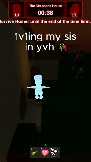 1v1ing my sis in yvh 🥀