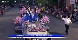Spokane's Armed Forces Torchlight Parade