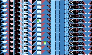 Dual backgound graphics demo